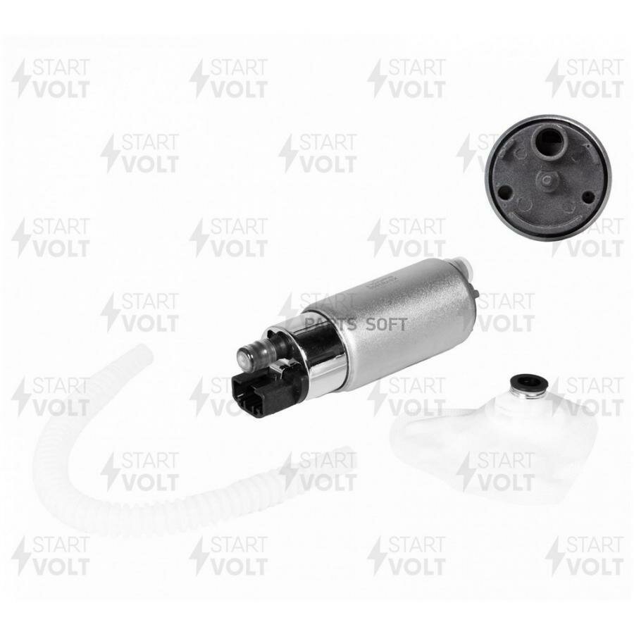 STARTVOLT SFP 0302 Бензонасос электрический СтартВольт ГАЗ с дв.405 в комплекте с фильтром и соед. трубкой