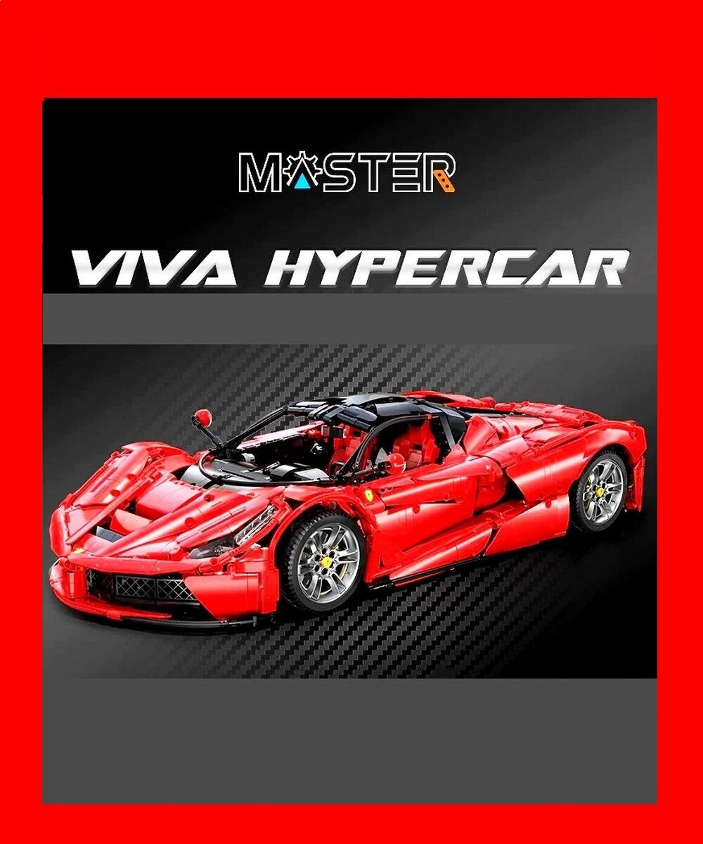 Конструктор 3D CaDA гиперкар VIVA Hyper Car, 4739 деталей - C61505W