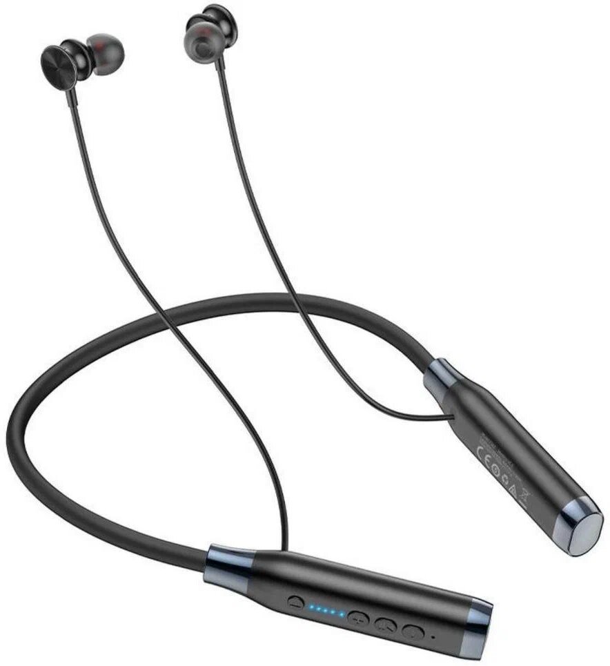 Наушники внутриканальные BLUETOOTH/HOCO ES62/ черный 120 часов прослушивания музыки
