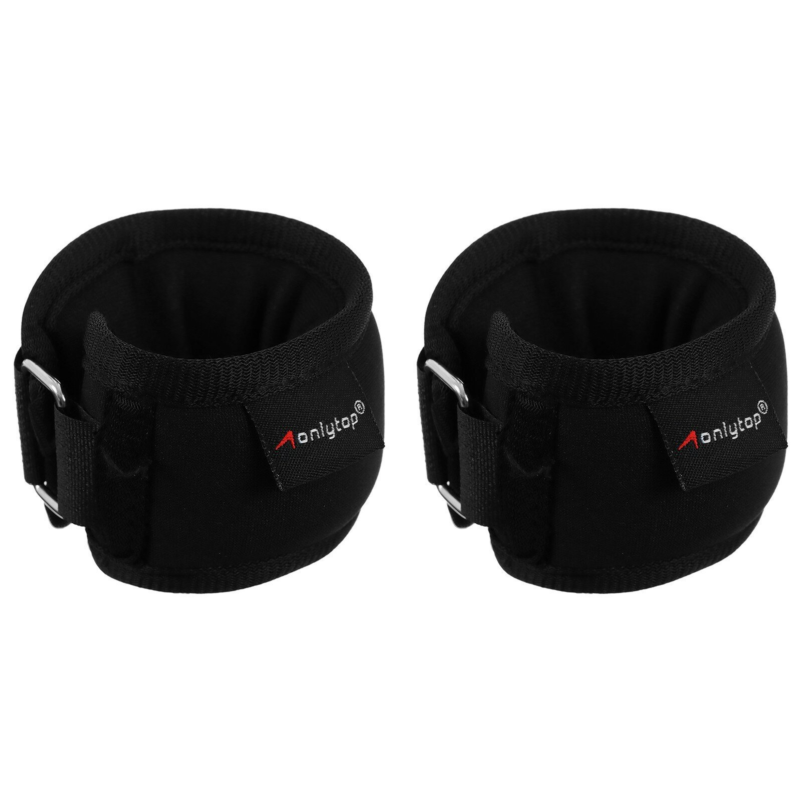 Утяжелители на запястье 2 шт. х 100 г, цвет чёрный, 4135198