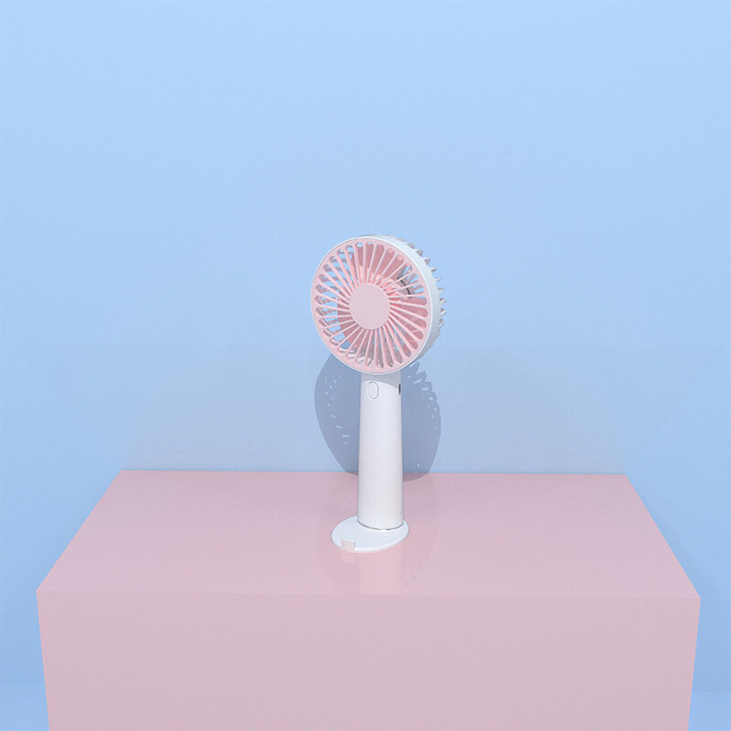 Вентилятор USB, 78x78 мм, розовый