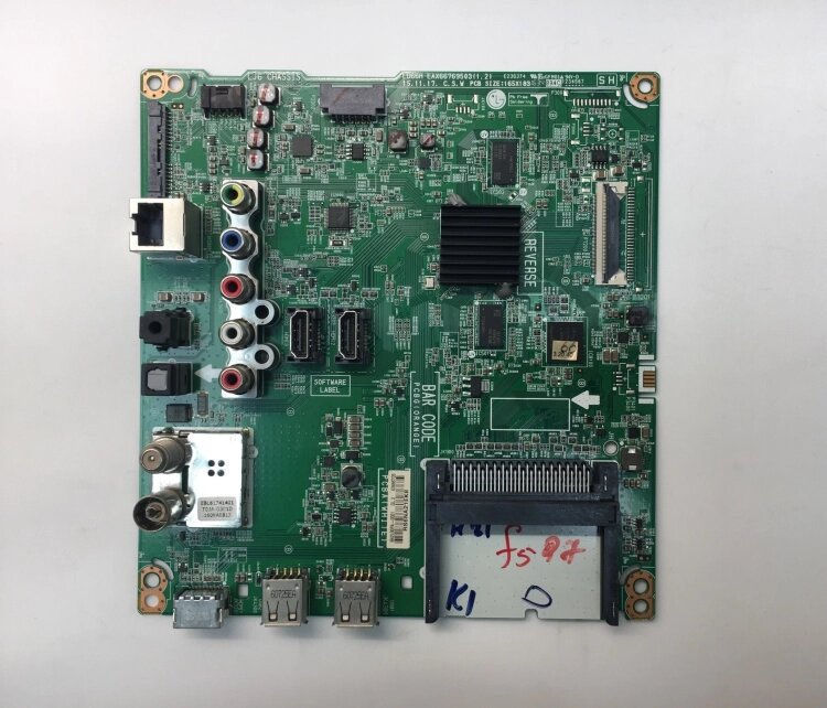 Материнская плата EAX66769503(1.2) EBU63666705 для LG 43LH604V