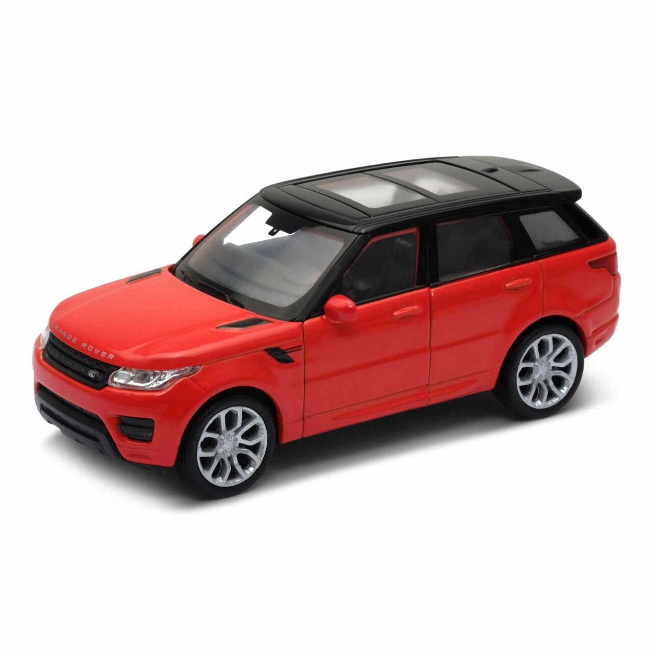 Модель машины 1:38 Welly Range Rover Sport оранжевый 43698