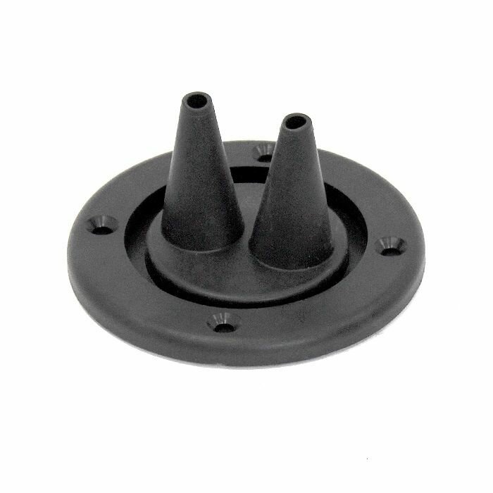 Кожух тросов управления газ / реверс для лодки, уплотнитель для 2-х тросов, соединяющих пульт управл