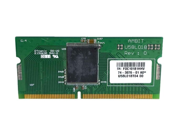 Модуль памяти Mini-Flash Cisco Ambit U58L018 4Mb для 800 827 837 877 Series U58L018T00