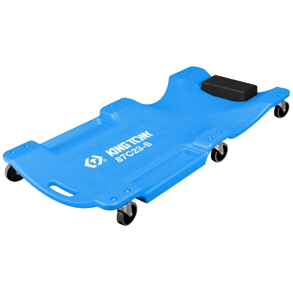 KING TONY 87C23-B лежак подкатной 6-ти колесный, пластиковый\