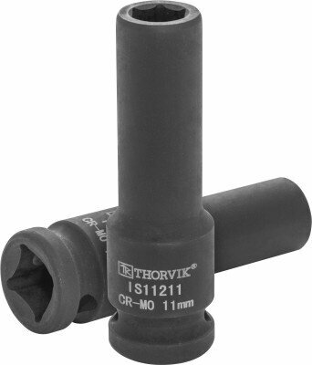 Thorvik Головка уд. шестигран. кв.1/2" М11 мм удл. IS11211 Thorvik