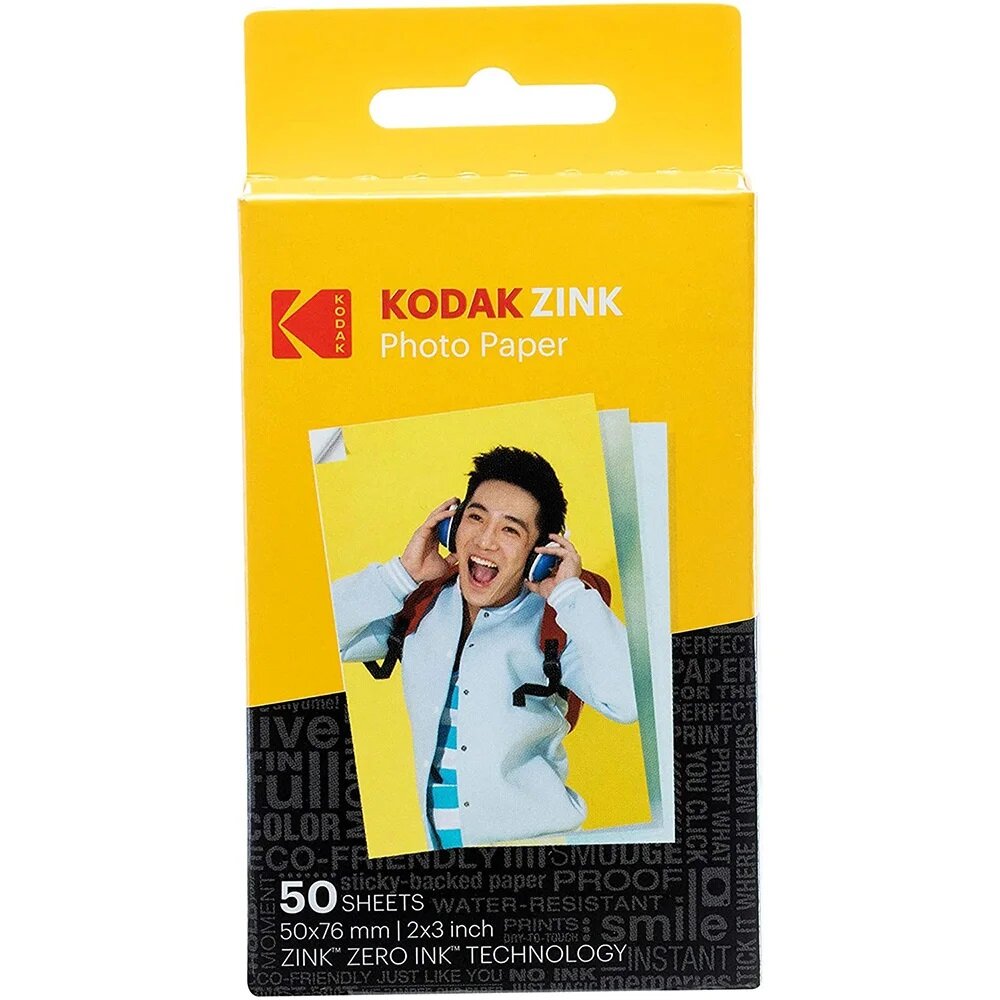Фотобумага Kodak 2'x3' Premium Zink (50 листов)