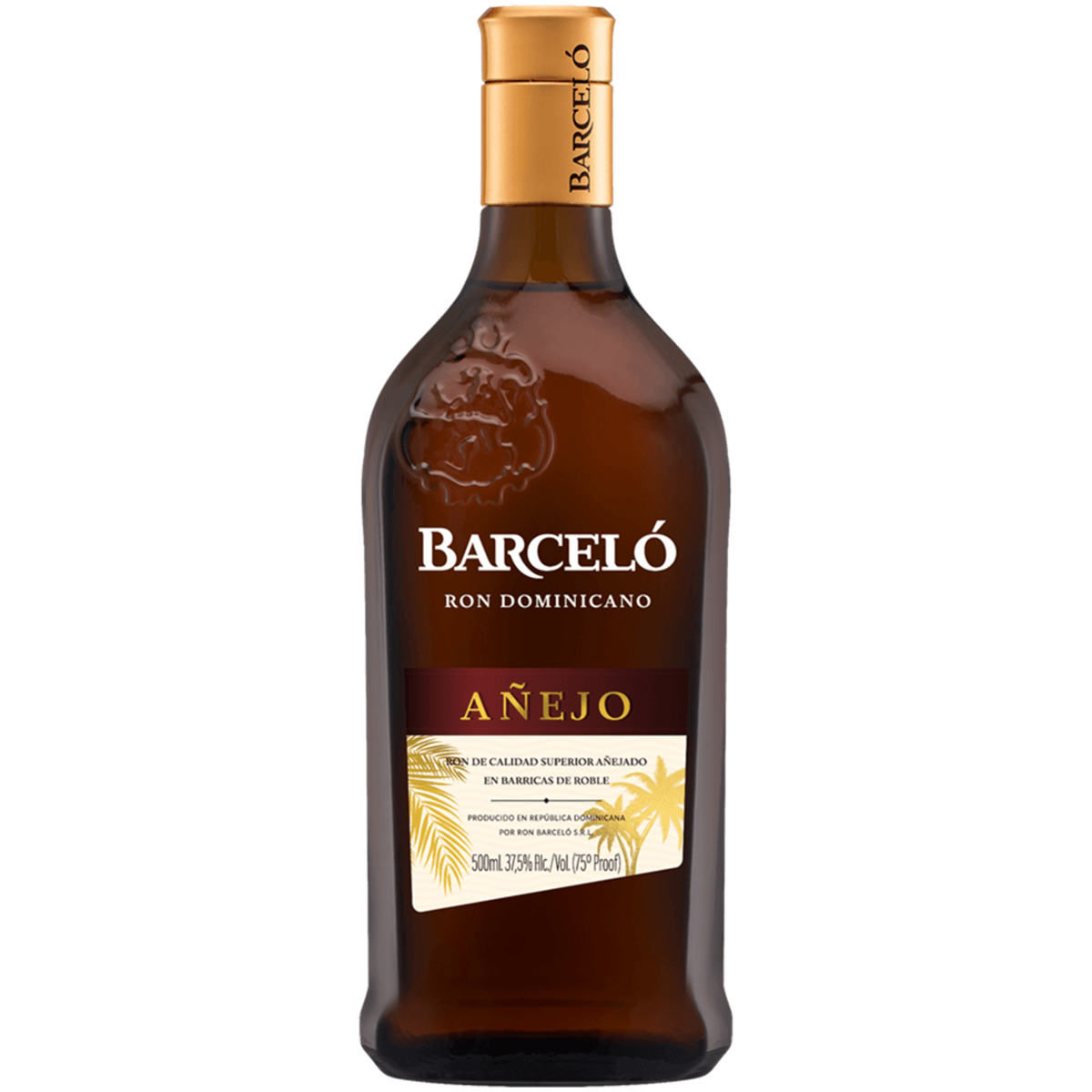 Ром Ron Barcelo "Anejo", темный, 3 года выдержки, 0.5 л, 37.5%
