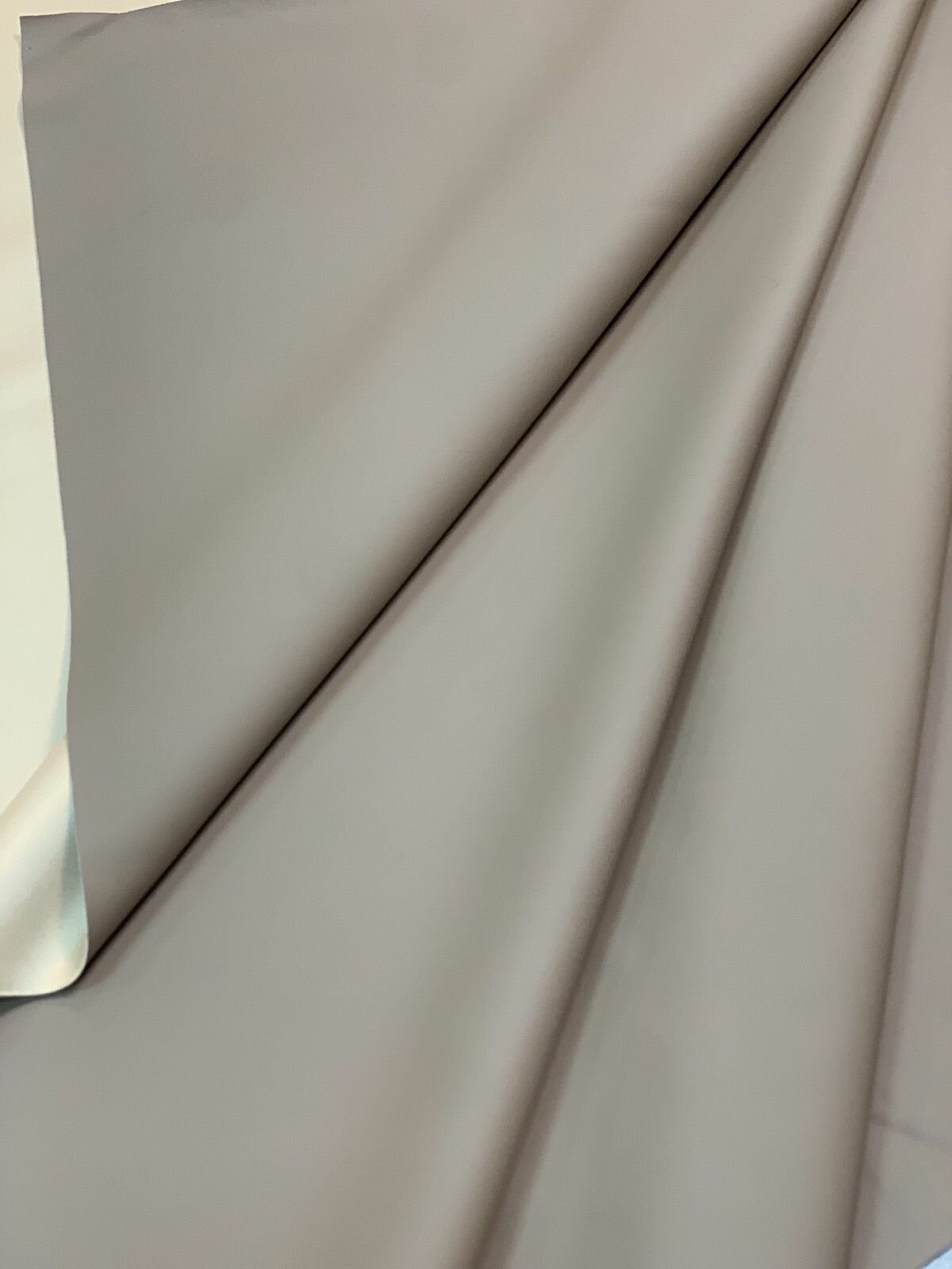 Ткань для шитья Экокожа -стрейч на трикотажной основе, цв. какао, отрез 135 х140 см