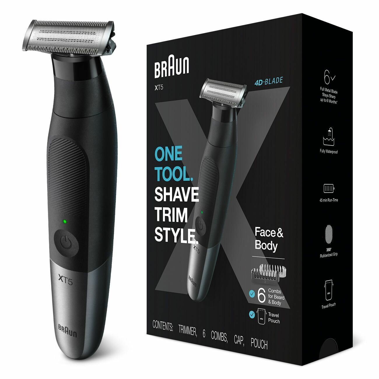 Триммер Braun XT 5200 — фото 1