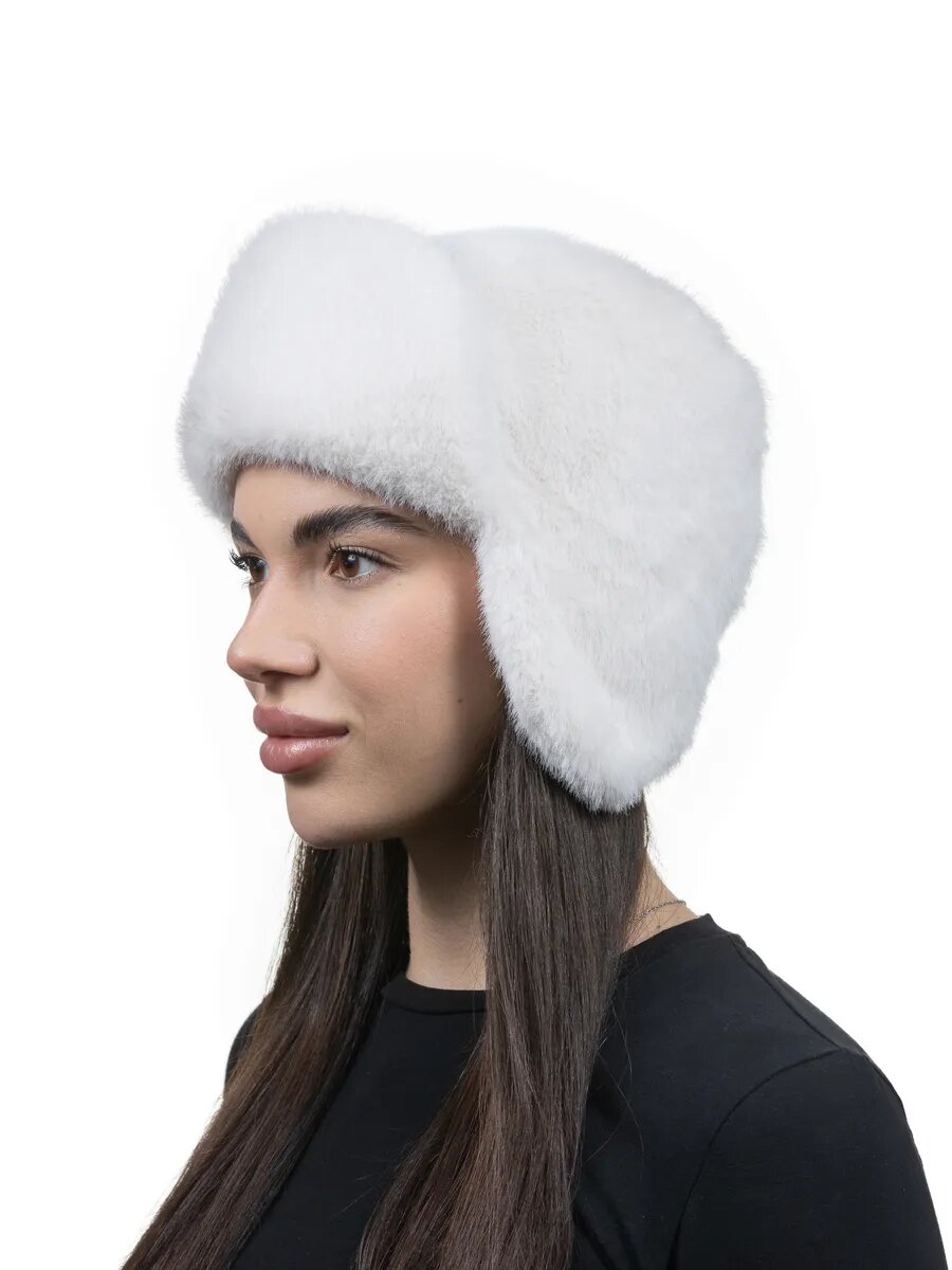 Шапка-ушанка для женщин