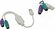 Кабель-адаптер B&P "Cable Collection", USB Type A - PS/2, серый