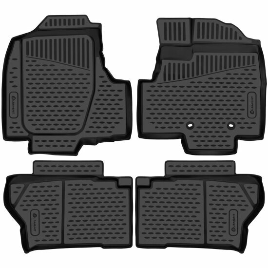 Коврики 3D в салон Element для TOYOTA Tank 2016- П. Р. хб, полиуретан, 4шт