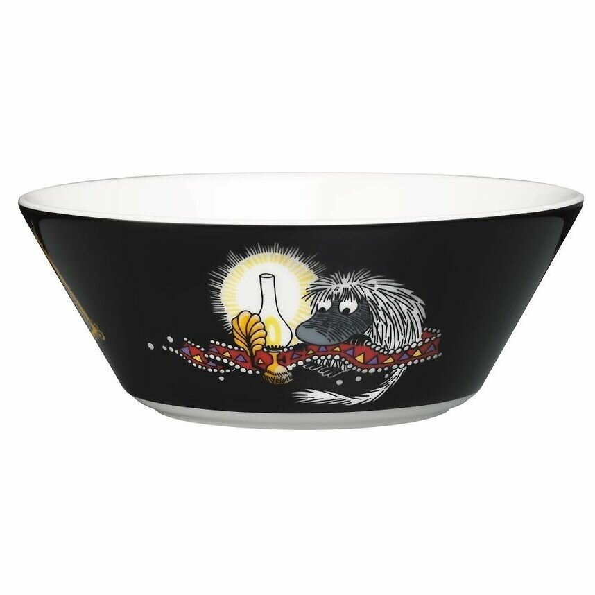 Глубокая тарелка Arabia Muumi 15 см, "Предок", фарфор, Финляндия