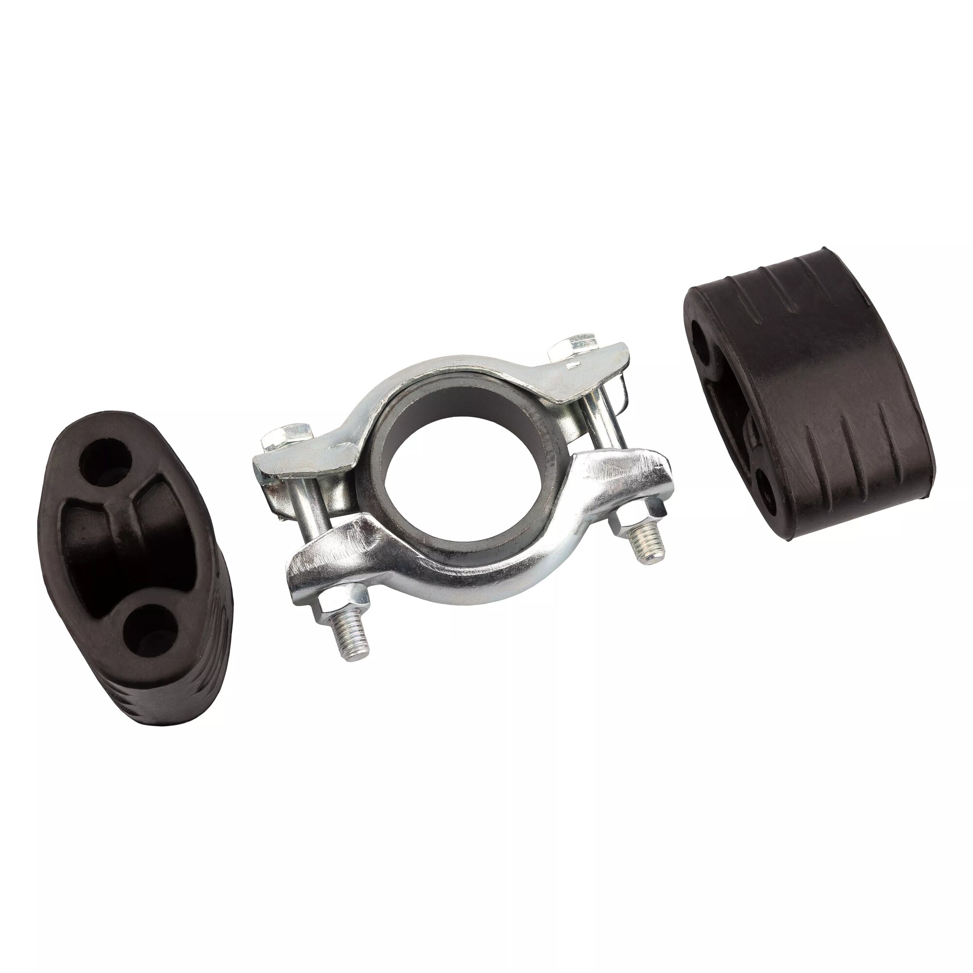 Хомут глушителя ВАЗ Lada Vesta + 2 подушки, ремкомплект (Transmaster)