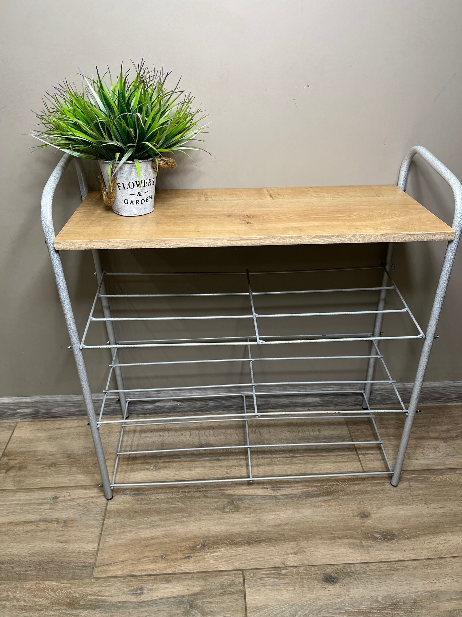 Обувница "Комфорт" от Яндекс. Маркет, металл/ЛДСП, 70х30х72 см