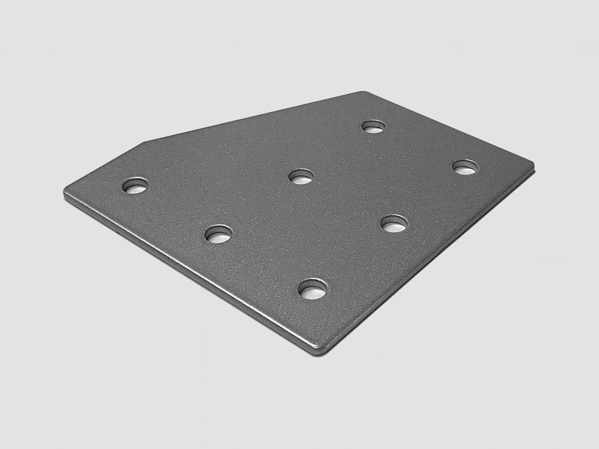 Г-соединитель 120х120, паз 10, C65 / 1 шт / соберизавод / пластина крепежная