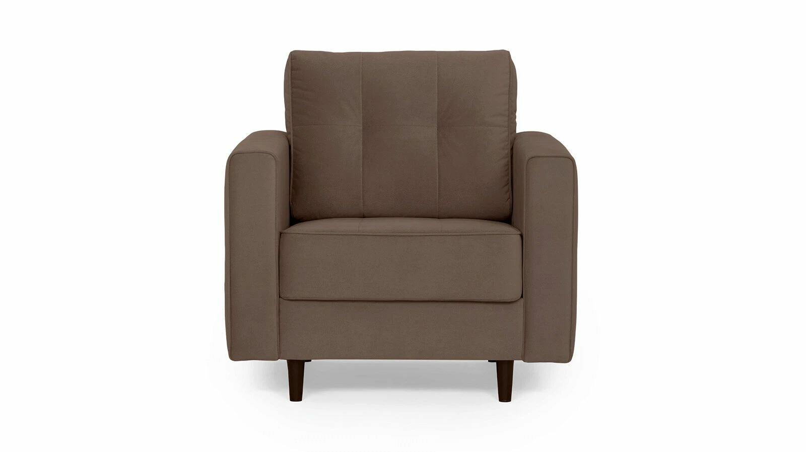 Кресло Askona (Аскона) Амани про с широкими подлокотниками Тк. Casanova Chocolate