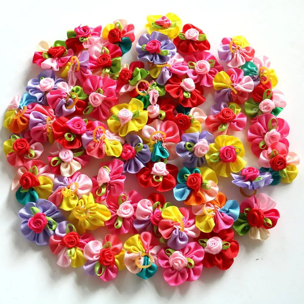 Банты для собак Senniea, mix colour, розовый