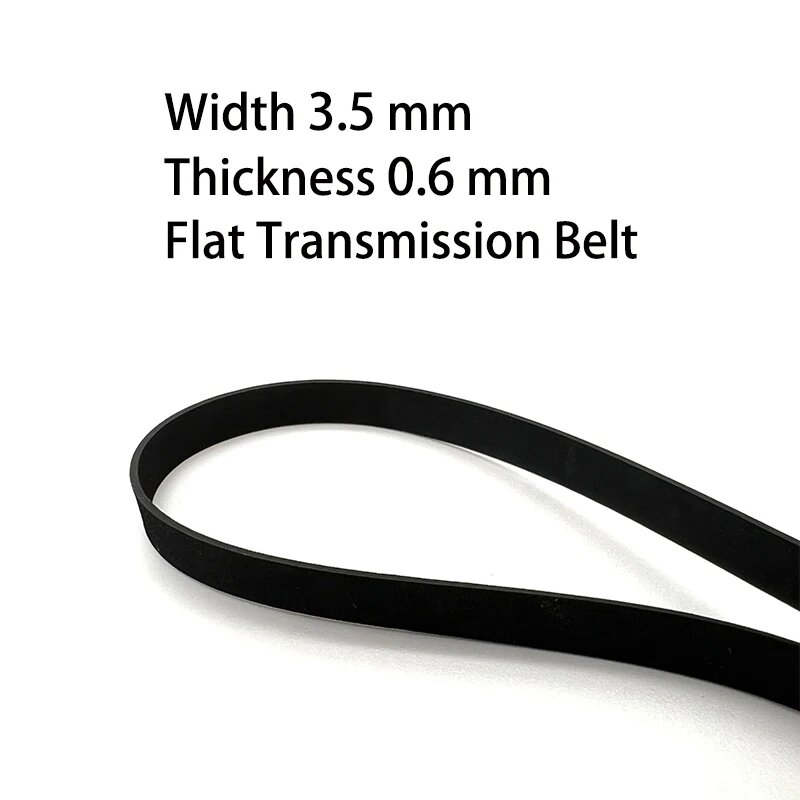 Резиновый приводной ремень 3,5x0,6 мм, Fold Length 155mm