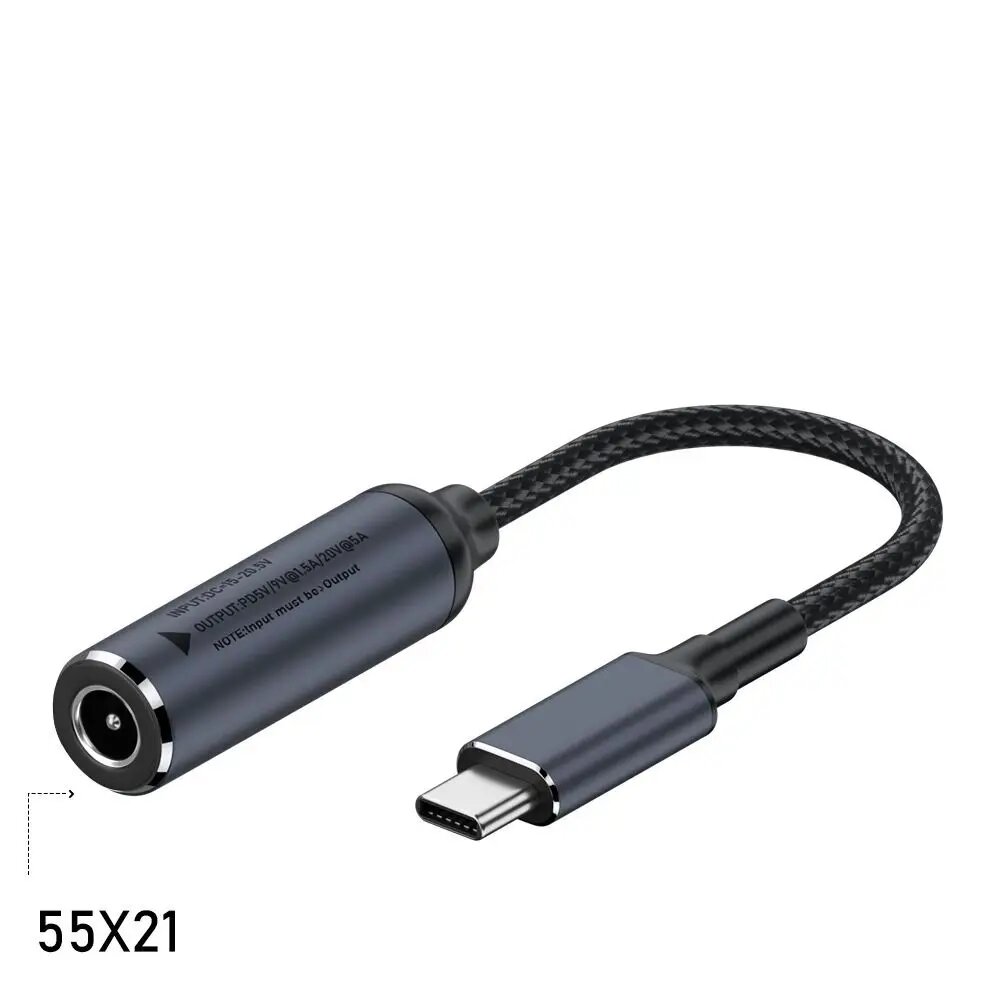 Адаптер USB C - 3.5 мм MIIQNUS, 5.5x2.1mm