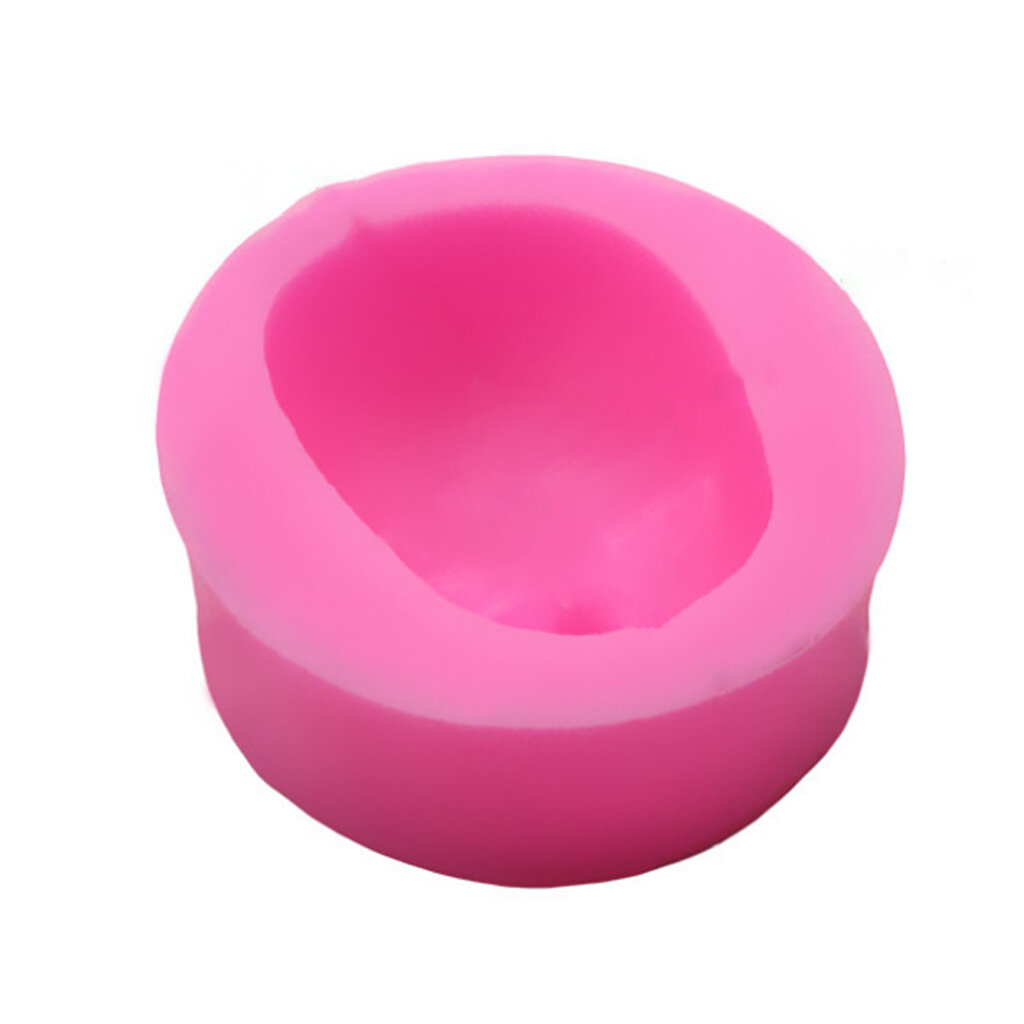 Девочка с лицом младенца 3D из пищевого силикона для помадной формы шоколада DIY в форме головы