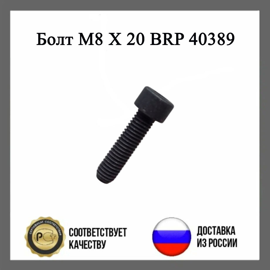 Болт M8 X 20 BRP 40389