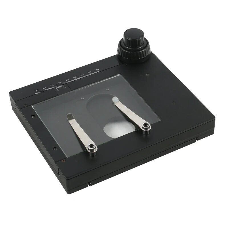 Видеостерео-микроскоп, камера, регулируемая съемная X Y, измерительная сцена X Y, движущаяся сцена XY, мобильный рабочий стол, подставка, верстак