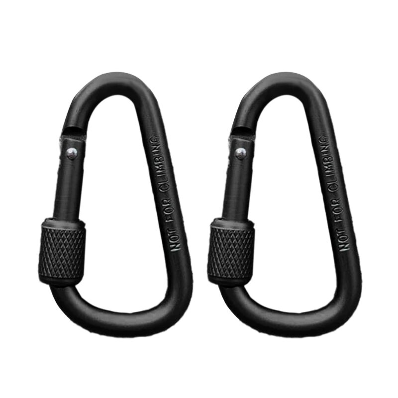 ROSWHEEL Многоцветный алюминиевый карабин Черный, Black