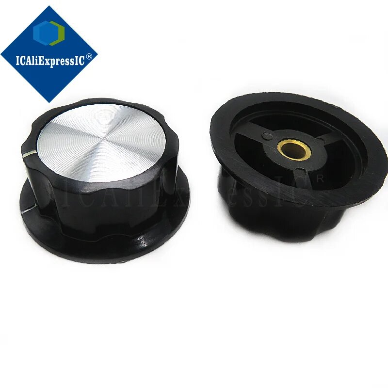 Ручка потенциометра MF-A04 WH118/WX050 бакелитовая ручка/внутреннее отверстие шляпы 6 мм, 5 шт.