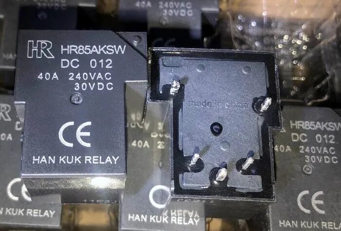 Реле HR85AKSW DC012, Размер: HR85AKSW DC012