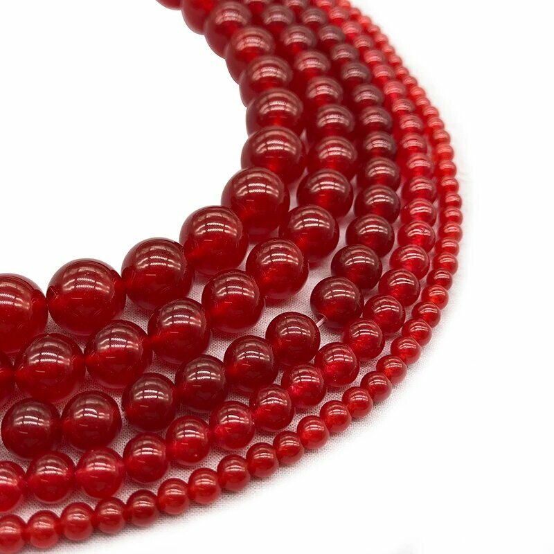 Красный халцедон бусины Youth Cadence 6-12 мм 12mm approx 30beads