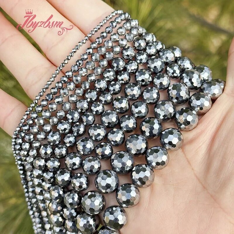 Бусины из терагерцового камня jbyzbsm 6/8/10 мм 10mm 35pcs beads, Faceted Terahertz