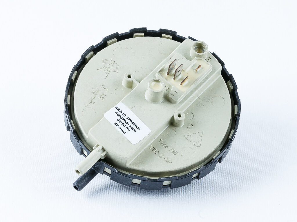 Прессостат (реле давления дыма) Bitron 60/50 Pa для газовых котлов 37950001