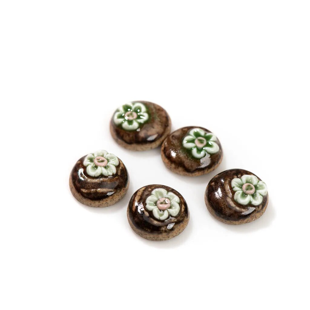 Керамические бусины для украшений Midofare TCZ118 5pcs-TCZ121