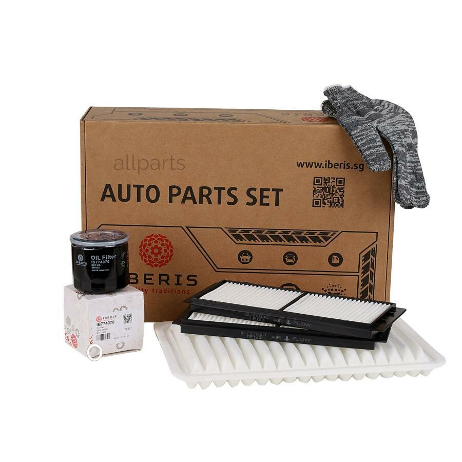 IBERIS IB770065KIT К-Т фильтров MAZDA 3 (BL), 1.6, 105 Л. С, IB774070(IB774005), IB771044, IB772030