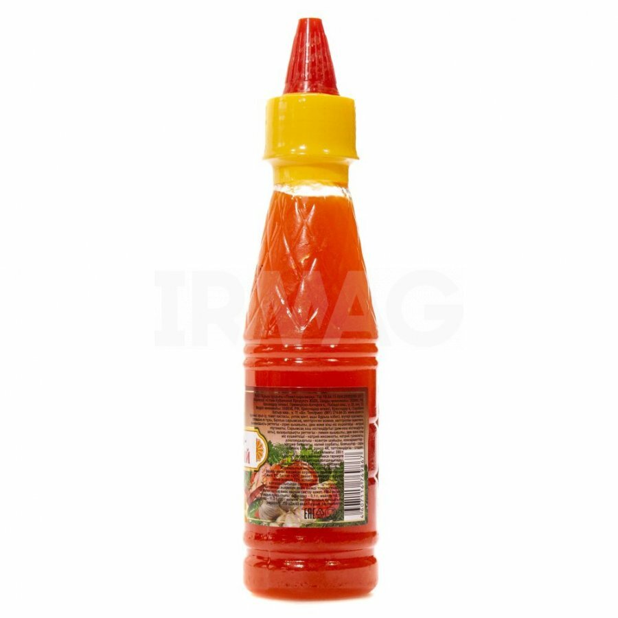Универсальный Соус Стоевъ Перцовый томатно-чесночный, умеренно острый, 20 шт. по 200г.
