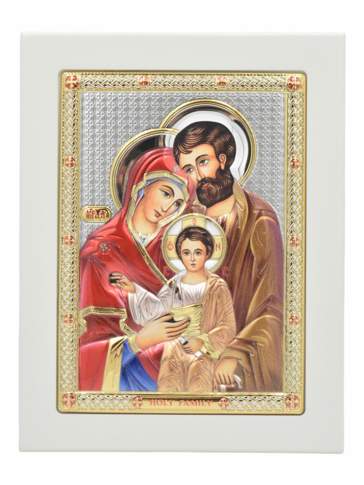Икона Святое семейство, 10х12см/ AE0841/2BD