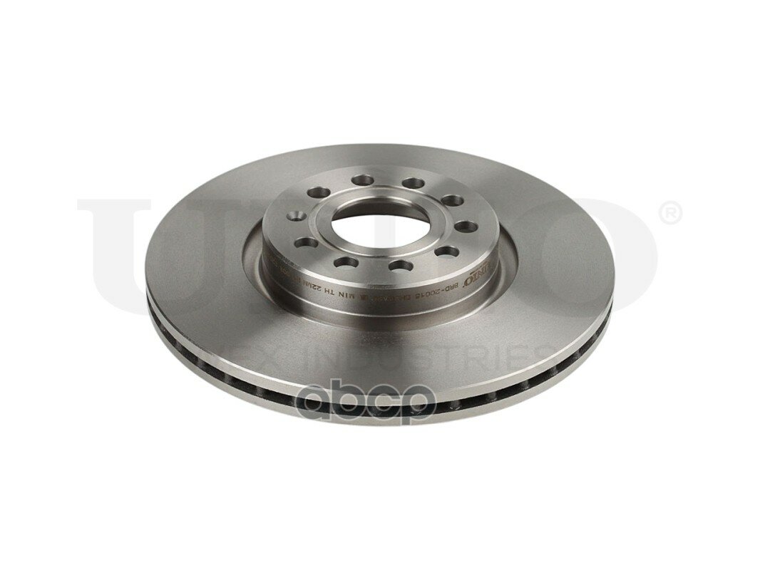 Диск тормозной передний VW Passat B6-B8 05-, Tiguan I, II 07-, Skoda Octavia (1Z,5E, NX) 05- UNIO арт. BRD-20015