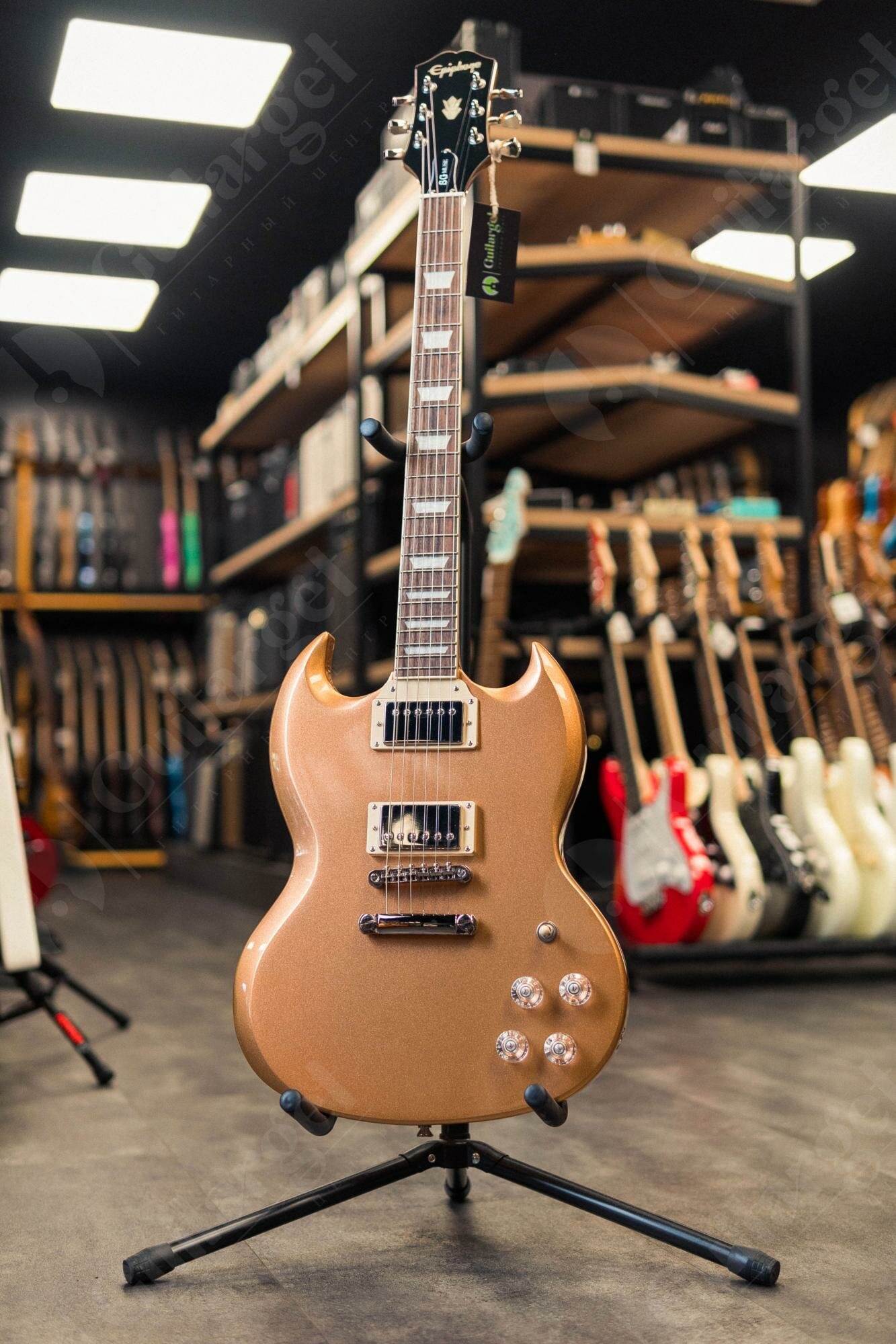 Электрогитара Epiphone SG Muse Smoked Almond Metallic