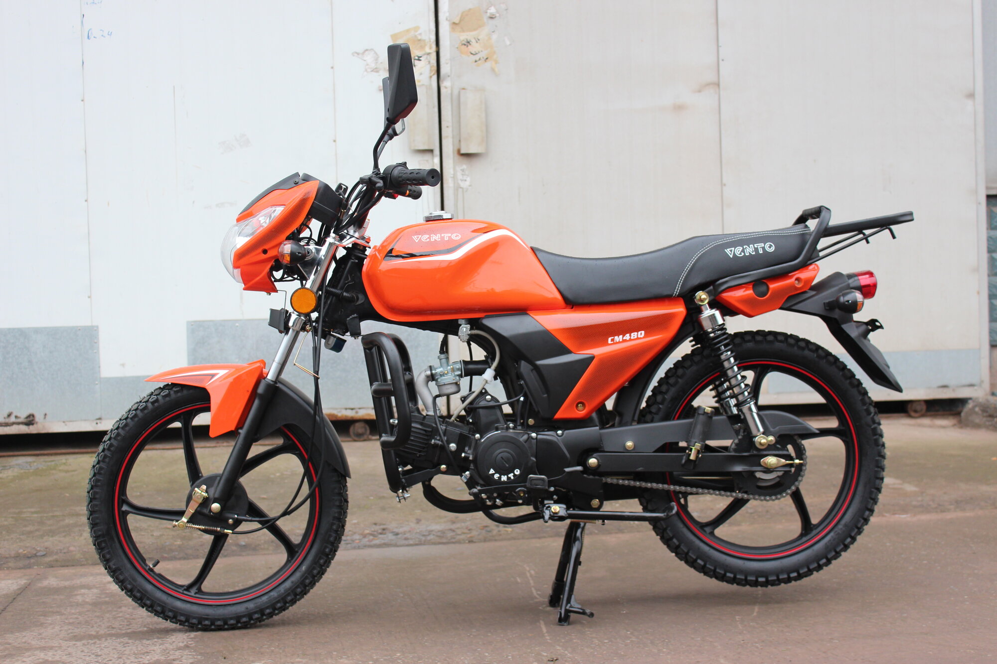 Мопед VMC VENTO RIVA II SX 110 куб. см.(49)7л. с. серия CH1100 оранжевый (кик-стартер/электростартер)