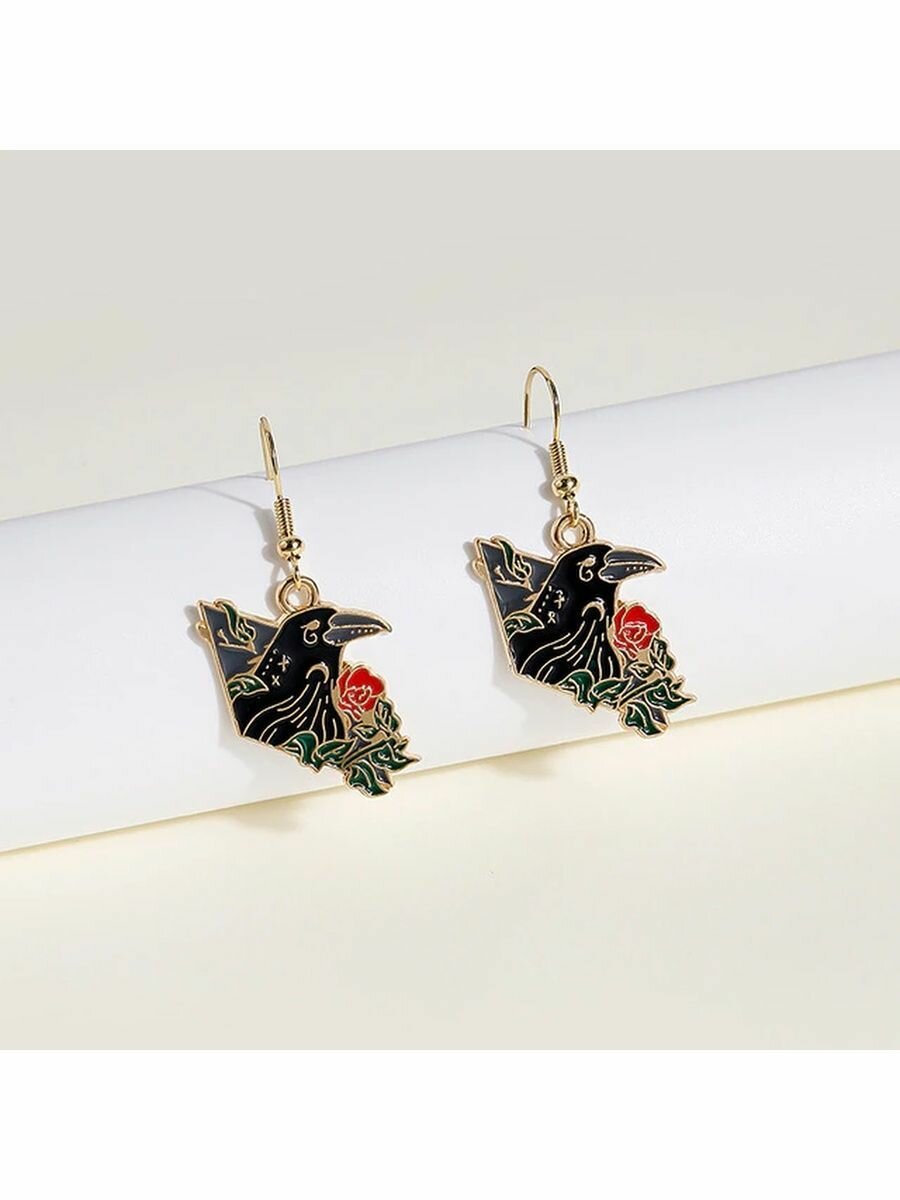 Серьги, эмаль