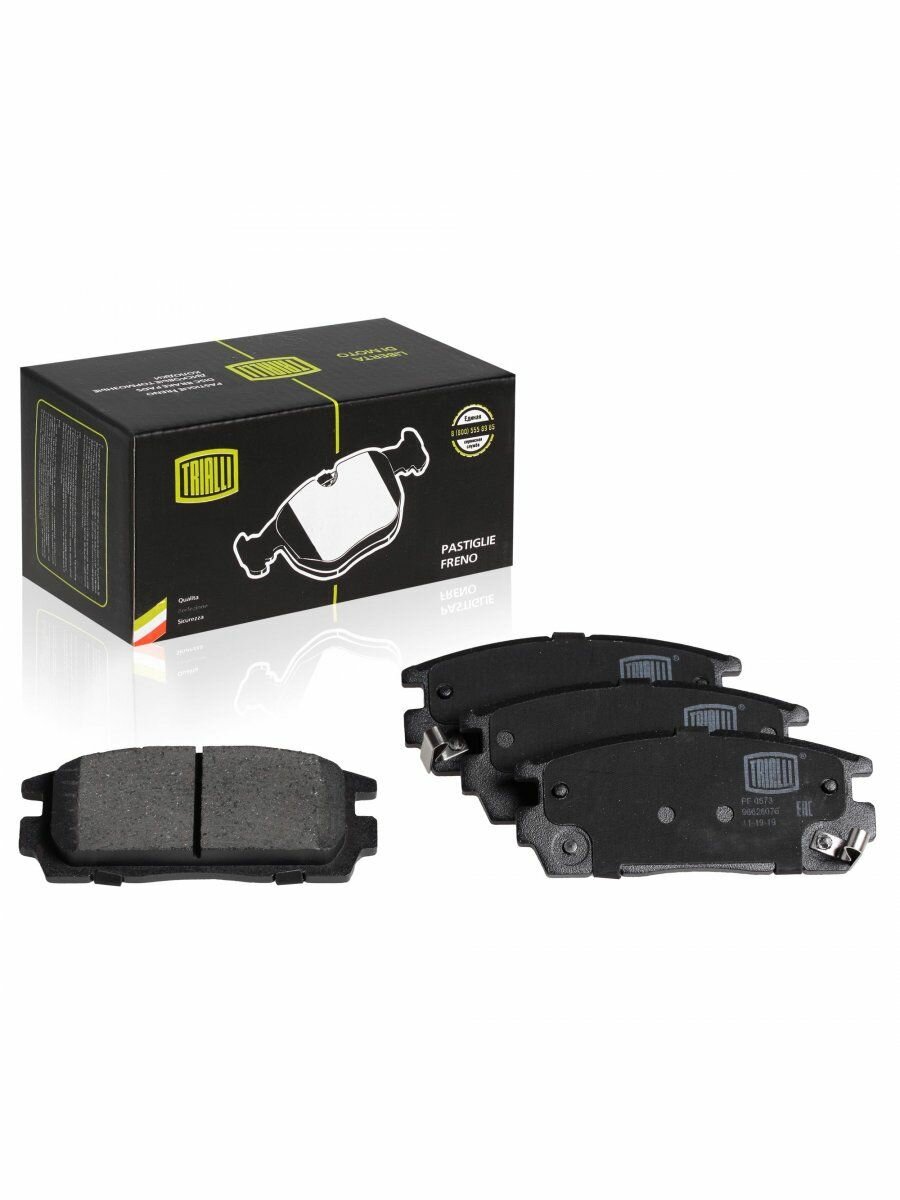 Колодки тормозные дисковые задние TRIALLI PF0573 для а/м Chevrolet Captiva, Opel Antara