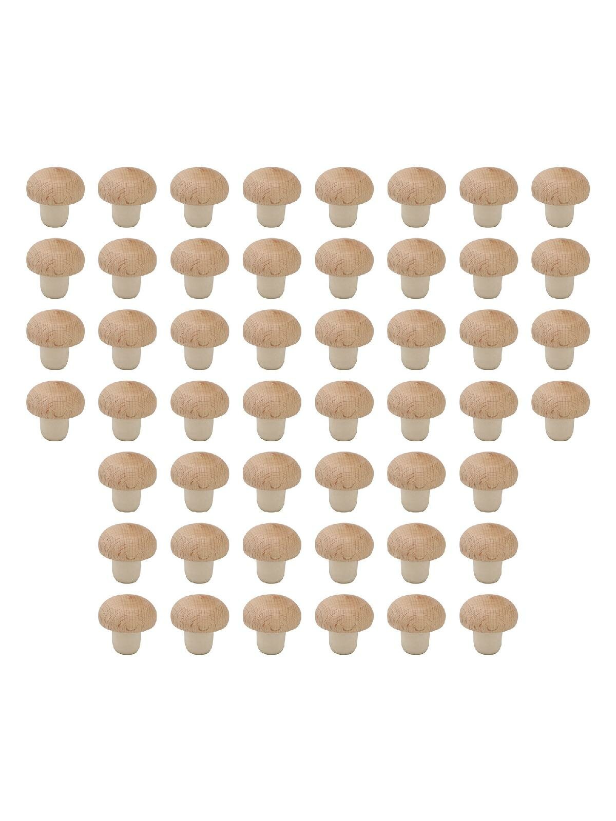 50 шт. Т-образных пробок, надежных деревянных винных пробок, многоразовых бутылочных пробок из дерева, подходящих для вина