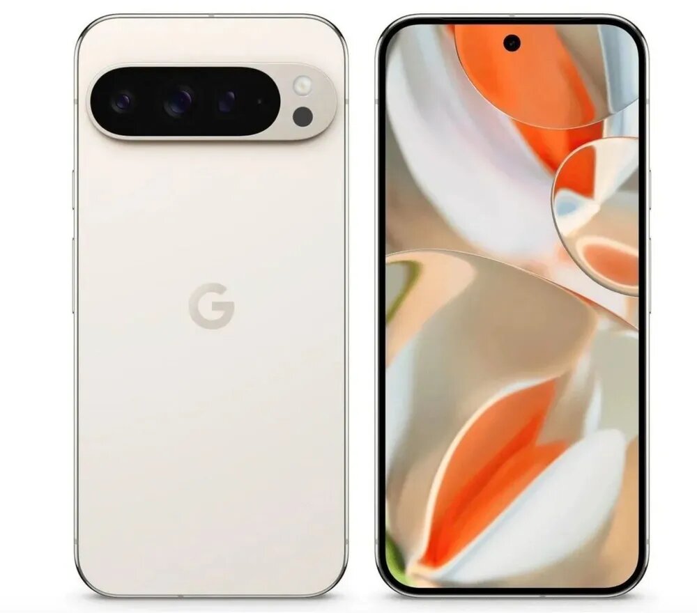Google Pixel 9 Pro XL 5G 16/256Gb (NFC) (Google Tensor G4) Porcelain (фарфоровый) (Америка)