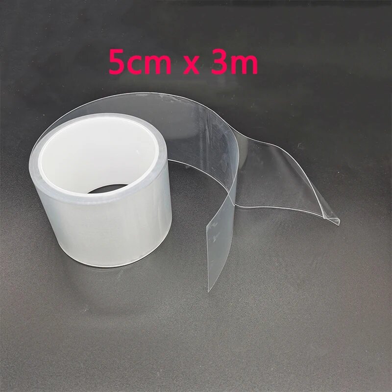 Прозрачная самоклеящаяся лента 5cm x 3m