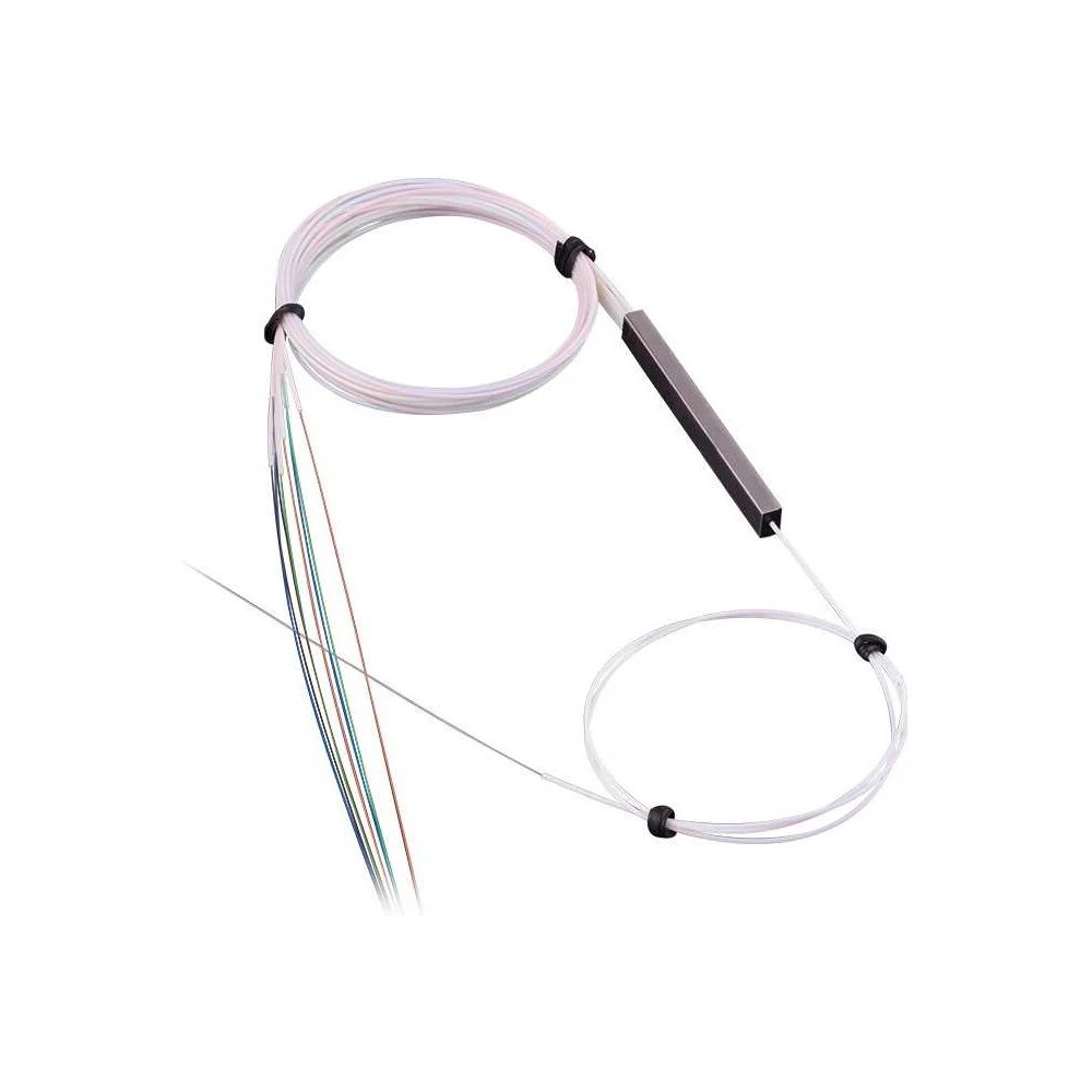 XBIT Оптический сплиттер планарный PLC, 8 выходов, неоконцованный, в гильзе PLC-ST-1x8