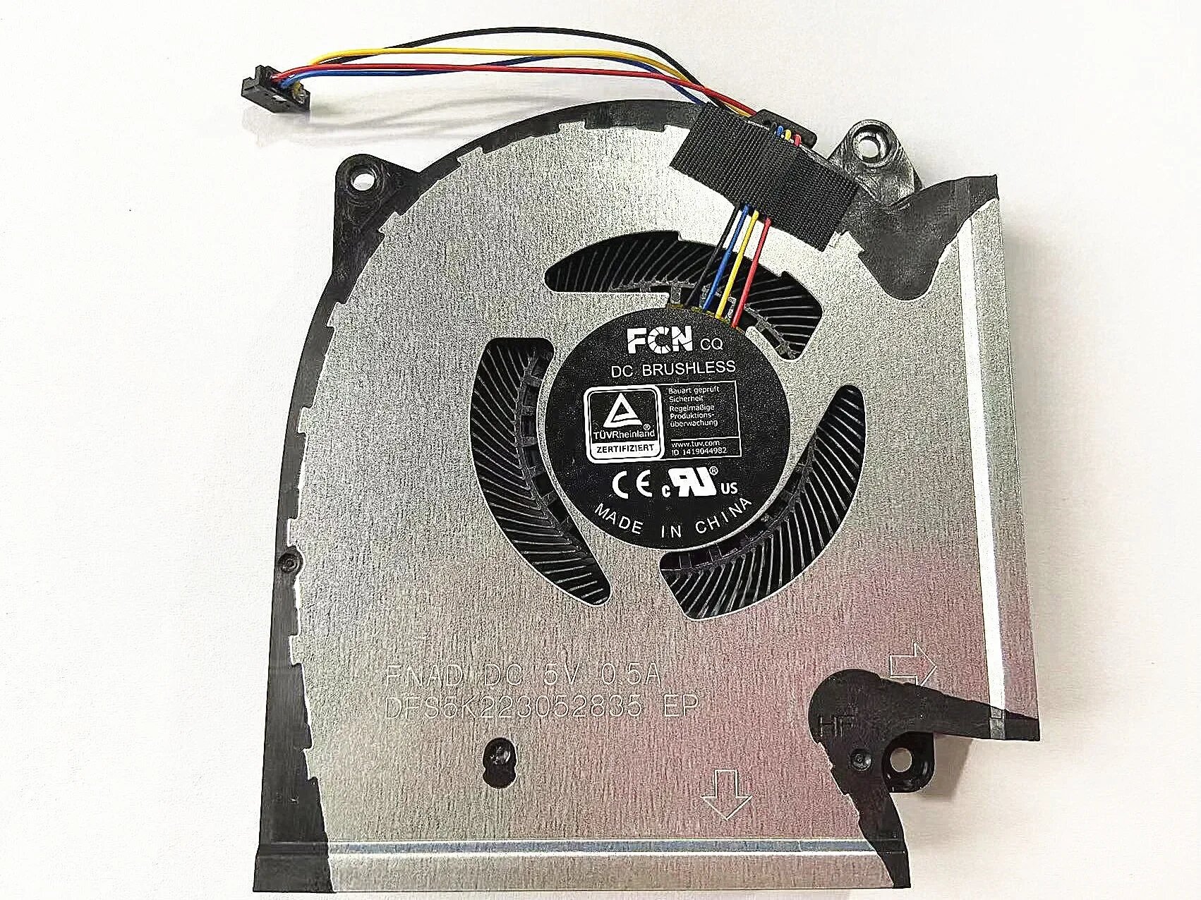 NUMBEREIGHT Охлаждающий вентилятор для ASUS ROG Strix 2021 Scar CPU Fan 5V