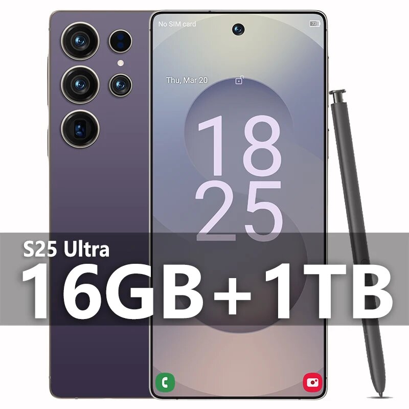 2025 Original Pad S25 ultra Tablet PC 7,3 дюйма HD 4K Android 13 22 ГБ + 2 ТБ 8000 мАч Аккумулятор 4G 5G Dual Sim Card WiFi GPS Google Tab